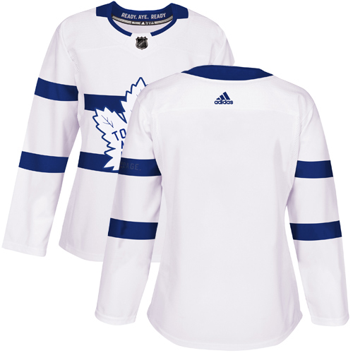 Adidas Toronto Maple Leafs Blank White Authentic 2018 Stadium Series ...